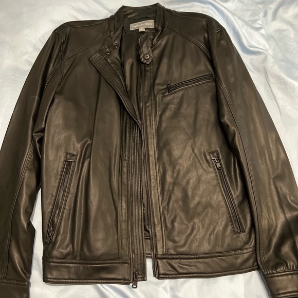 Michael Kors | Jackets & Coats | Michael Kors Leather Jacket | Poshmark